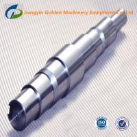 China Heavy Forging Sae4340 Big Sized Shaft Forging Sa355 Steel Pinion Shaft for sale