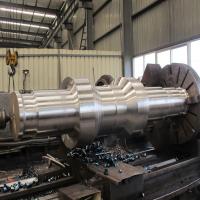 China SS316 ss304 Rigid Axle Stainless Steel Hardened Spline Shaft Forging for sale