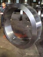 China AISI4140 SAE1045 Hot Forging Steel Rings Milling Surface For Wind Tower for sale