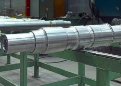 China Forging Aisi1045 Ck45 S45c Spline Pinion Shaft Forged Steel Shaft for sale