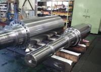 China Forging Aisi1045 Ck45 S45c Spline Pinion Shaft Forged Steel Shaft for sale