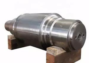 China Die Forging Aisi4140 Scm440 1.7225 42crmo4 Steel Roller Shaft Forged Steel Spline Shaft for sale