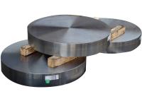 China OD 1500mm Bright Surface Forged Disc Rough Machined Round Metal Plates for sale