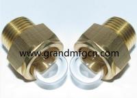 China Brass Sight Glass 1/2 NPT Thread Oil Level Gauge 5-10 Bar for Gearbox for sale
