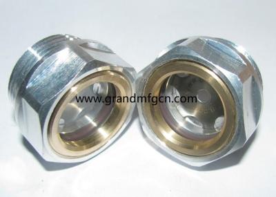 China Brass Aluminum Stainless Steel Oil Sight Glass M22x1.5 M27x1.5 Thread 5-10 Bar for sale