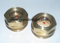 China Brass NPT 1 Inch Pipe Threaded Oil Level Sight Glass Indicator for Vacuum Pump and Air Compressor for sale