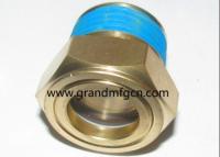 China Brass Sight Glass 1/2 NPT Thread Oil Level Gauge 5-10 Bar for Gearbox for sale