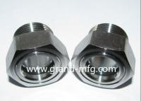 China Stainless Steel M36x1.5 Metric Thread Oil Level Gauge for Gearboxes Compressors 5-120 Bar for sale