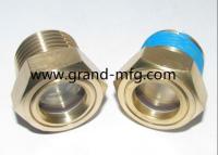 China M16x1.5 Brass Oil Sight Glass 5-10 Bar for Air Compressor Pump Radiator Cooling System for sale