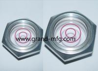China Aluminum Oil Sight Glass 1 2 Inch Hexagon Male Thread Metric BSP for Gearbox Pump for sale