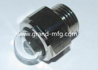 China M16x1.5 Brass Oil Sight Glass 5-10 Bar for Air Compressor Pump Radiator Cooling System for sale