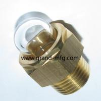 China M16x1.5 Brass Oil Sight Glass 5-10 Bar for Air Compressor Pump Radiator Cooling System for sale