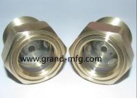 China Brass Threaded Oil Sight Glass NPT1-1/2 Gauge ViewPort 150 PSI Customizable for sale