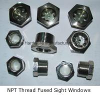 China G11/4 Inch Threaded Brass Sight Glass Oil Level Indicator 125 PSIG Speed Reducer for sale