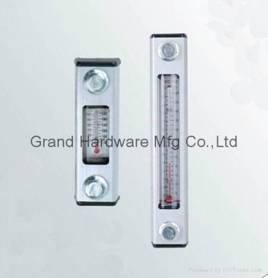China Aluminum Hydraulic Oil Level Indicator GM-YWZ-125T with Level Marks for Thin-Wall Containers for sale