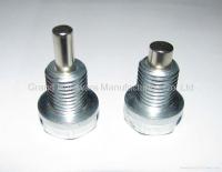 China Magnetic Oil Drain Plug M27 NPT 1/2 Inch Nickel Plated Steel NdFeB Magnet for Auto Gearbox for sale