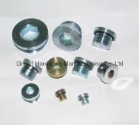 China Hydraulic Steel Plug Custom Oil Drain M8 to M42 Carbon Steel Nickel Plated SS304 for sale