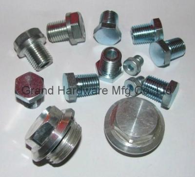 China SAE hex socket steel plug custom oil drain steel plug SS304 plugs for sale
