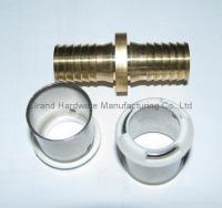 China Brass M18 Male Thread Metric Hose Fitting Forged CNC Machined Custom OEM for sale