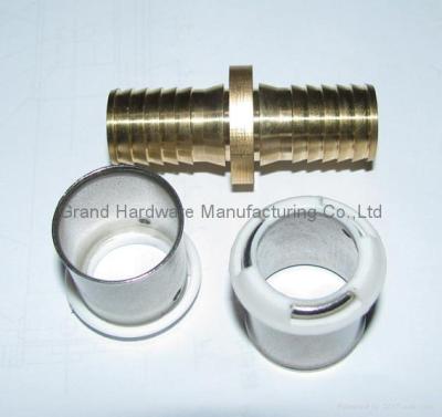 China Brass M18 Male Thread Metric Hose Fitting Forged CNC Machined Custom OEM for sale