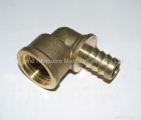 China Brass Hose Barb Fitting G 3/4 Female Thread Forged Brass Connector for Water Service for sale