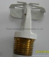 China Brass Forged Parts Sandblasted Nickel Plated BSP NPT Metric Thread CNC Machining 0.01mm Tolerance for sale