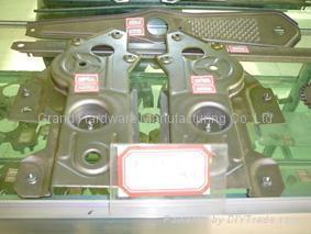 China Custom Zinc Nickel Plated Steel Stamping Parts for Equipment Mounting ODM OEM for sale