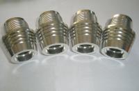 China Precision CNC Machined Aluminum Parts 0.5-40mm Diameter Tolerance +/-0.01mm for sale