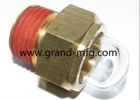 China Brass NPT 1/2 Inch Sight Glass Liquid Level Gauge Indicator for Pumps 5-10 Bar for sale