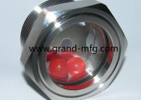 China Brass Sight Glass G1/2 G3/4 BSP Thread Oil Level Gauge for Compressor 5-10 Bar for sale