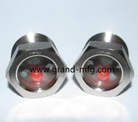 China NPT1 1/4 Fused Steel Sight Glass for Refrigeration Compressor 12MPa 260C for sale