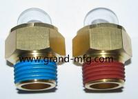 China Brass M22x1.5 Male Thread Fluid Level Sight Glass with SS304 Reflector Natural Glass for sale