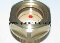 China Brass Oil Sight Glass Viewport 1/2 NPT Thread 2mm to 5mm Glass for Fuel Tank for sale
