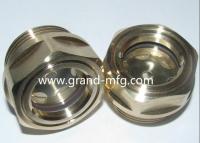 China Brass Oil Sight Glass Viewport 1/2 NPT Thread 2mm to 5mm Glass for Fuel Tank for sale