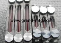 China Aluminum Oil Level Gauge Indicator MNPT 1/4 Inch Male Thread with Level Marks 50mm to 500mm for sale