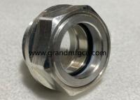 China Aluminum 6061 Oil Sight Glass G1 1/4 Inch High Pressure Fluid Level Gauge 10 Bar for sale