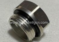 China Aluminum 6061 Oil Sight Glass G1 1/4 Inch High Pressure Fluid Level Gauge 10 Bar for sale