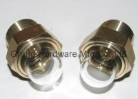 China Domed Brass Oil Sight Glass G 1/2 BSP NPT Thread for Gearboxes Speed Reducers 5-10 Bar for sale