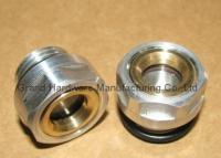 China Aluminum Oil Sight Glass M10-M42 BSP Thread 16 Bar Pressure Gearbox Level Indicator for sale