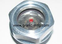 China M22x1.5 Aluminum Oil Sight Glass 8bar Fluid Viewport Level Gauge with Stainless Steel Reflector for sale