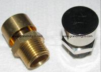 China Brass Breather Vent Plugs BSP 3/8 1/2 3/4 Natural Nickel Plated Air Release 0.005-0.03 MPa for sale