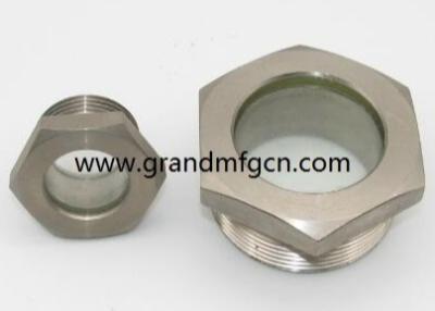 China 2 Inch Carbon Steel Fused Oil Level Sight Glass G Thread BSP 260C 12MPa for sale
