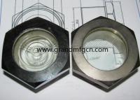 China G 3/8 Carbon Steel Fused Oil Level Sight Glass BSP Thread 12 MPa for sale