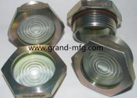 China G 3/8 Carbon Steel Fused Oil Level Sight Glass BSP Thread 12 MPa for sale