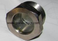 China G 1/4 Carbon Steel Fused Oil Level Sight Glass BSP Thread 12 MPa for sale