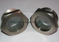 China 1-1/2 inch Carbon Steel Fused Oil Level Sight Glass BSP G Thread 12 MPa for sale