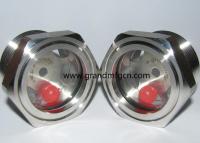 China Brass Oil Level Sight Glass NPT3/8 GM-HDN38 3D Bubble Gauge Coolant Reservoir Transparent Plug for sale