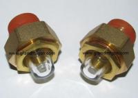 China M12X1 GM-HDM12 Dome Oil Level Sight Glass Brass Heavy Duty 5-10 Bar Radiator Liquid Level Gauge for sale