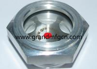 China Aluminum 6061 Oil Sight Glass G1 1/4 Reducer Level Indicator 5-10 Bar OEM for sale