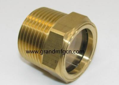 China Brass Dome-Shaped Oil Level Gauge Sight Glass M16x1.5 M20x1.5 M22x1.5 5-10 Bar for sale